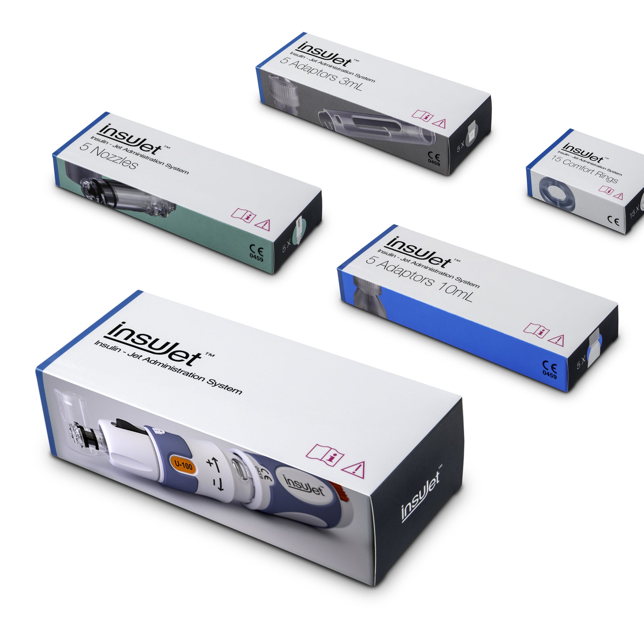 InsuJet Store: Insulin Injector, Nozzles & Adaptors